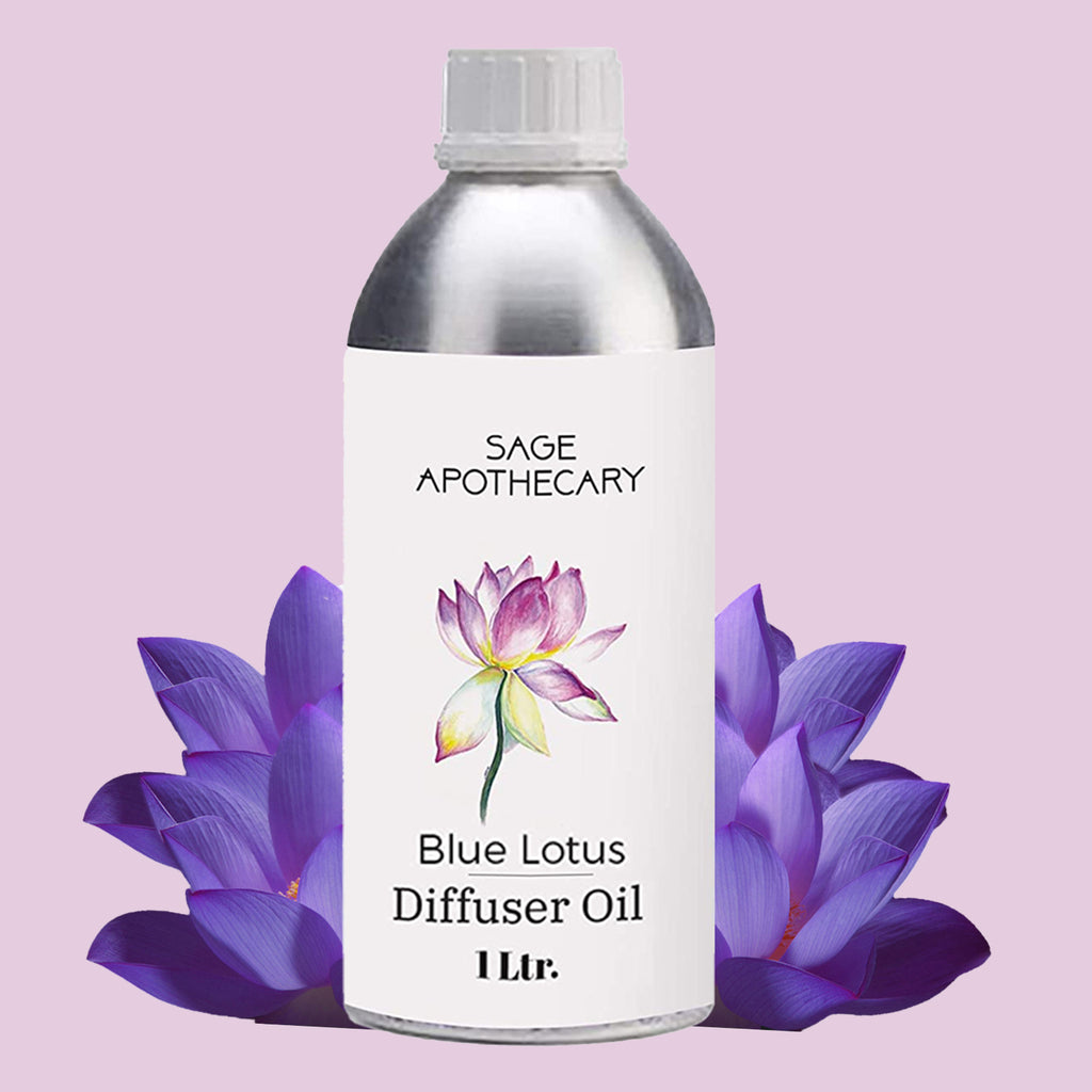 Blue Lotus Diffuser Oil For Relax Calm Mood Fragrance, Anxiety Free Sl ...
